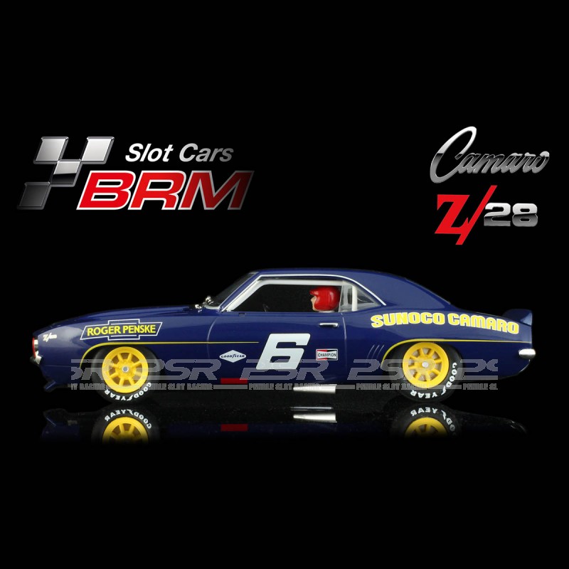 BRM 1/24 Chevrolet Camaro Z28 1969 No.6 Sunoco Trans-Am Laguna Seca ...