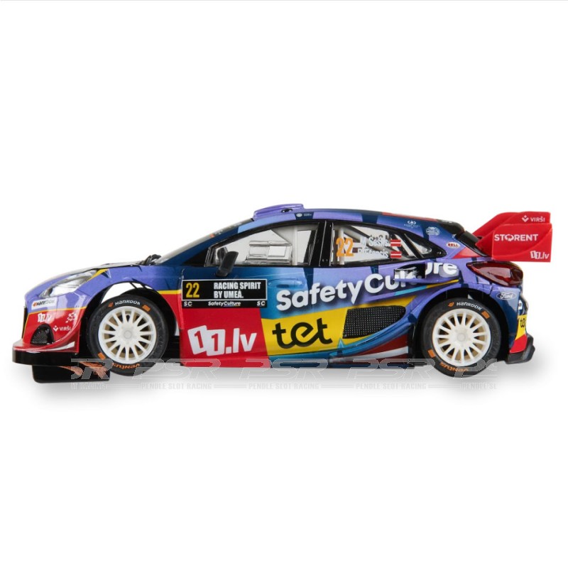 SCX Advance Ford Puma No.22 WRC 2025 Martins Sesks (E10582)