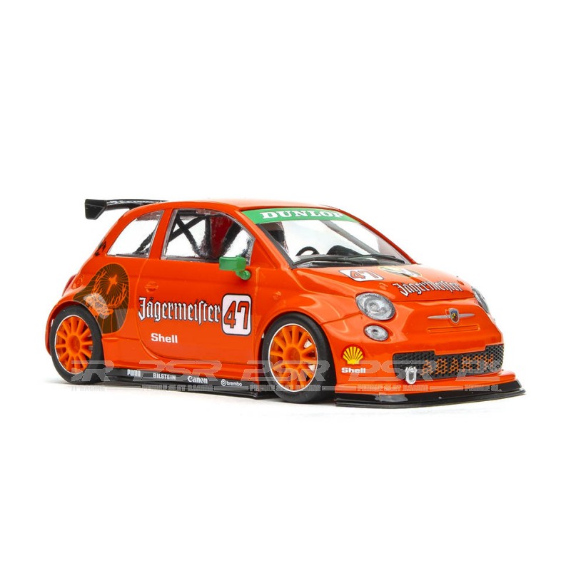 NSR Fiat Abarth 500 No.47 Jagermeister Livery Green (NSR-0547)