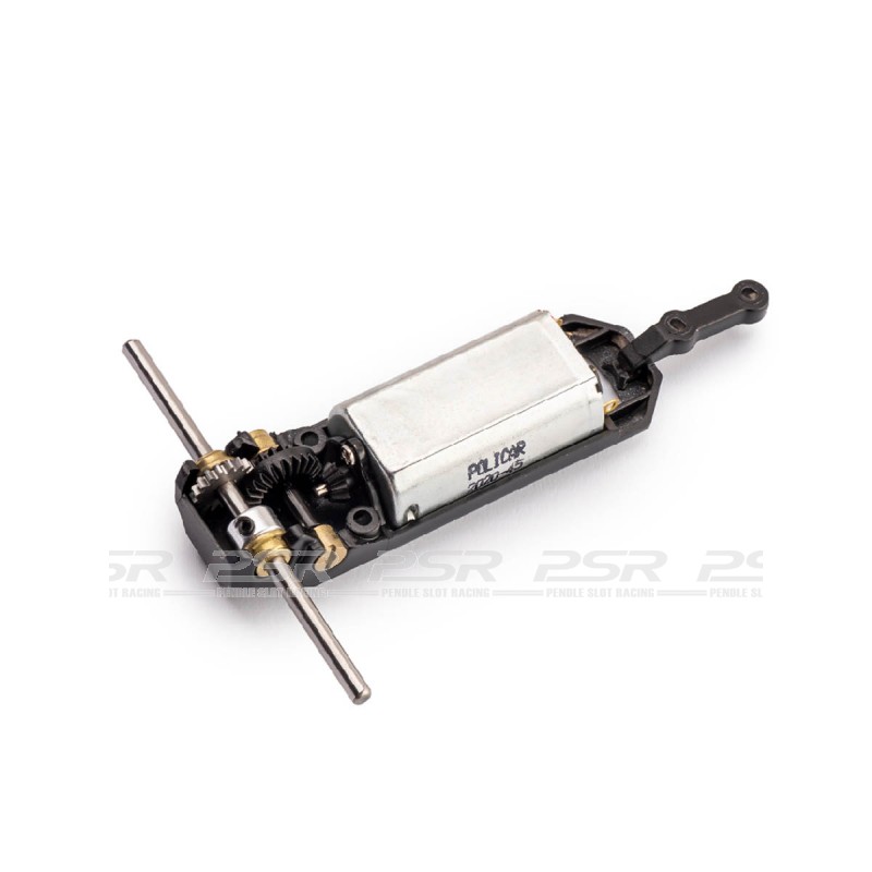 Policar F1 '80 Assembled Narrow Motor Mount, Axle 45mm, z17 Bevel Gear ...