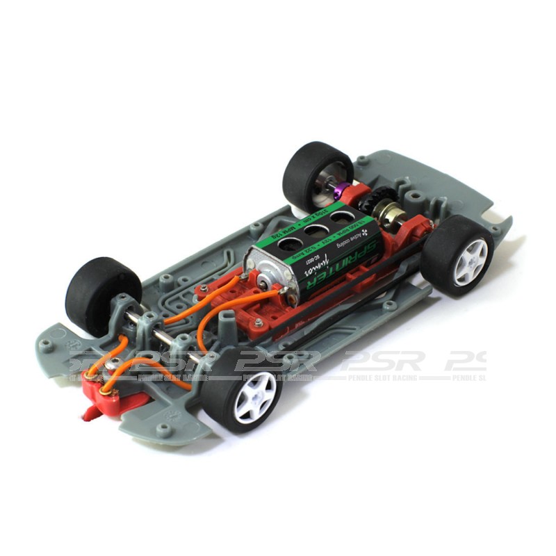 Scaleauto Mitsubishi Lancer Evo VI White Racing Kit - Inline (SC-6313)