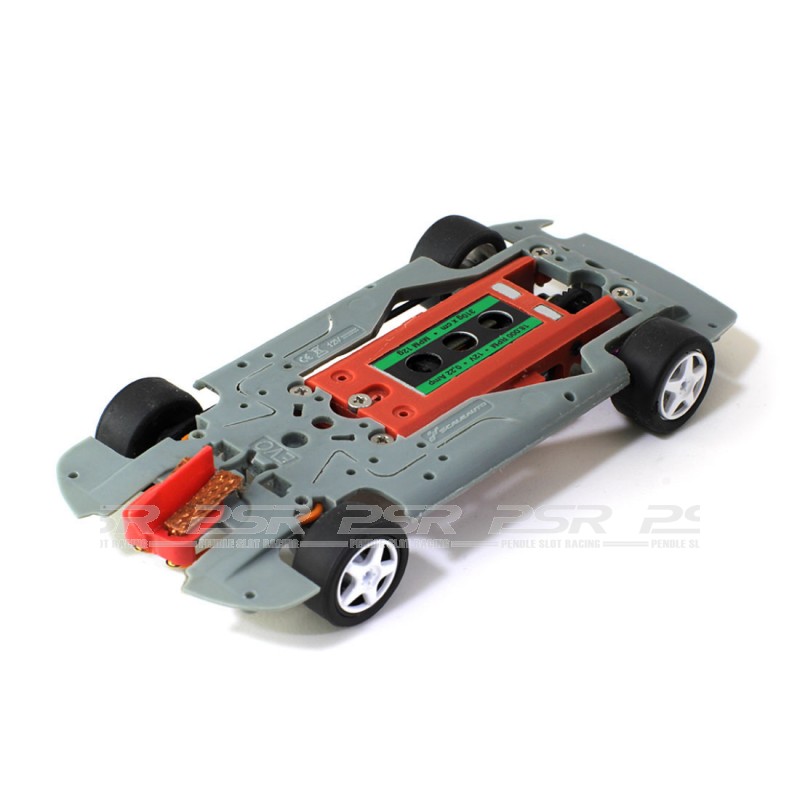 Scaleauto Mitsubishi Lancer Evo VI White Racing Kit - Inline (SC-6313)
