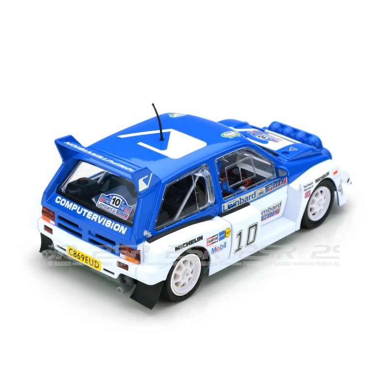 Scaleauto MG Metro 6R4 No.10 RAC Rally 1985 R-Series (SC-6315R)