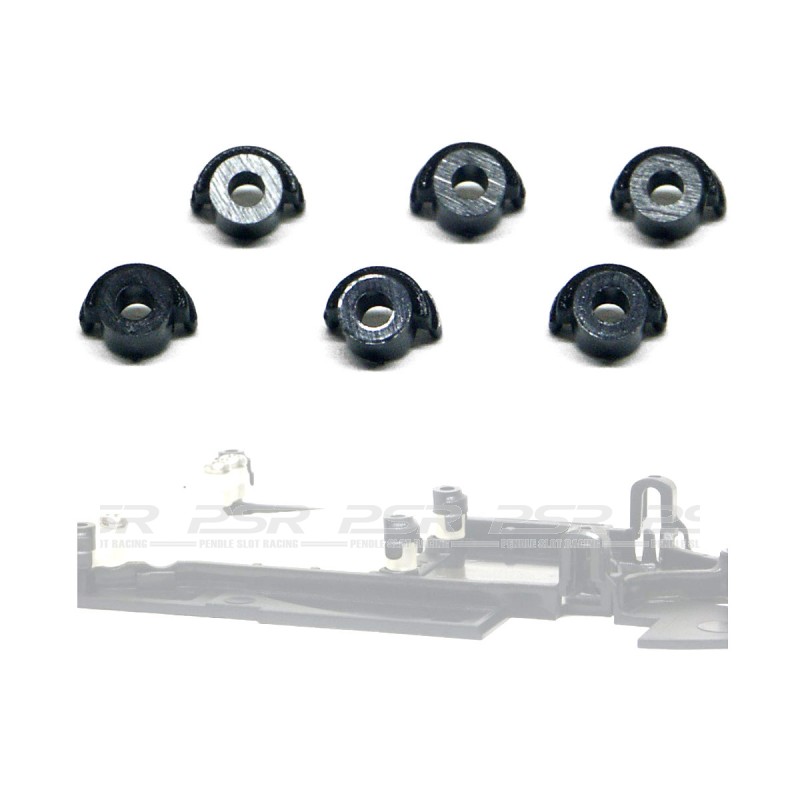 Slot.it Plastic Retainer Nuts x6 (SICH72)