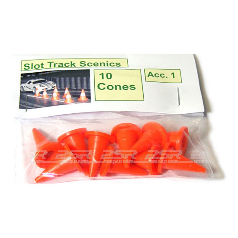Slot Track Scenics Traffic Cones x10 (STS-ACC1)