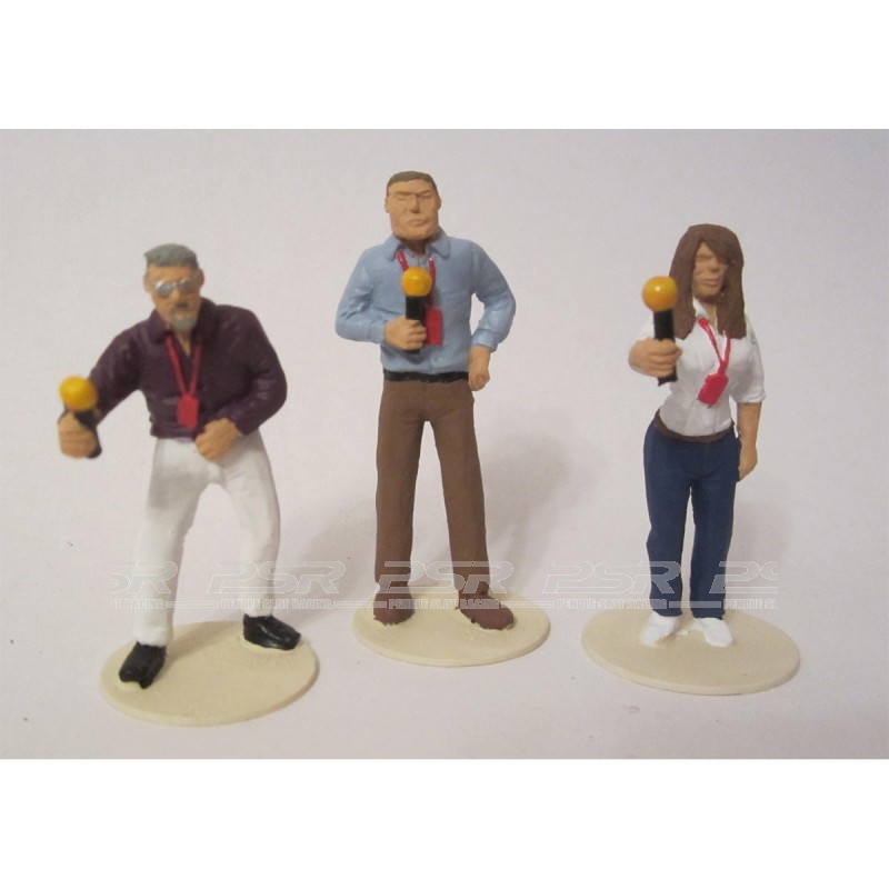Slot Track Scenics TV Presenters Figures (STS-Fig12)