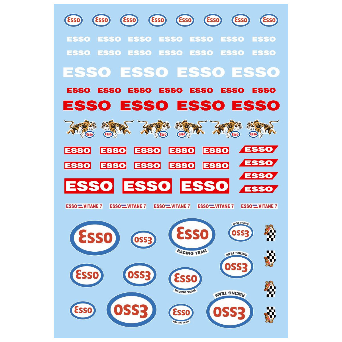 Mitoos Esso Decals (M533)