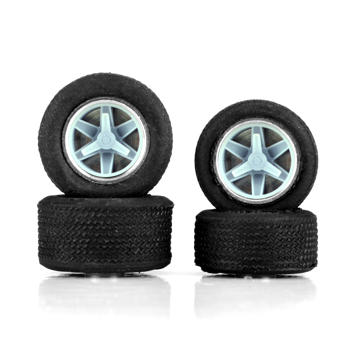 PCS Fly Classic Wheels & Tyres Pack with Lola T70 Inserts