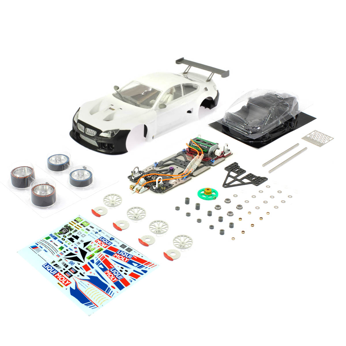 Scaleauto 1/24 BMW M6 GT3 No.96 Liqui Moly Daytona 24h 2018 RC3 Kit (SC ...