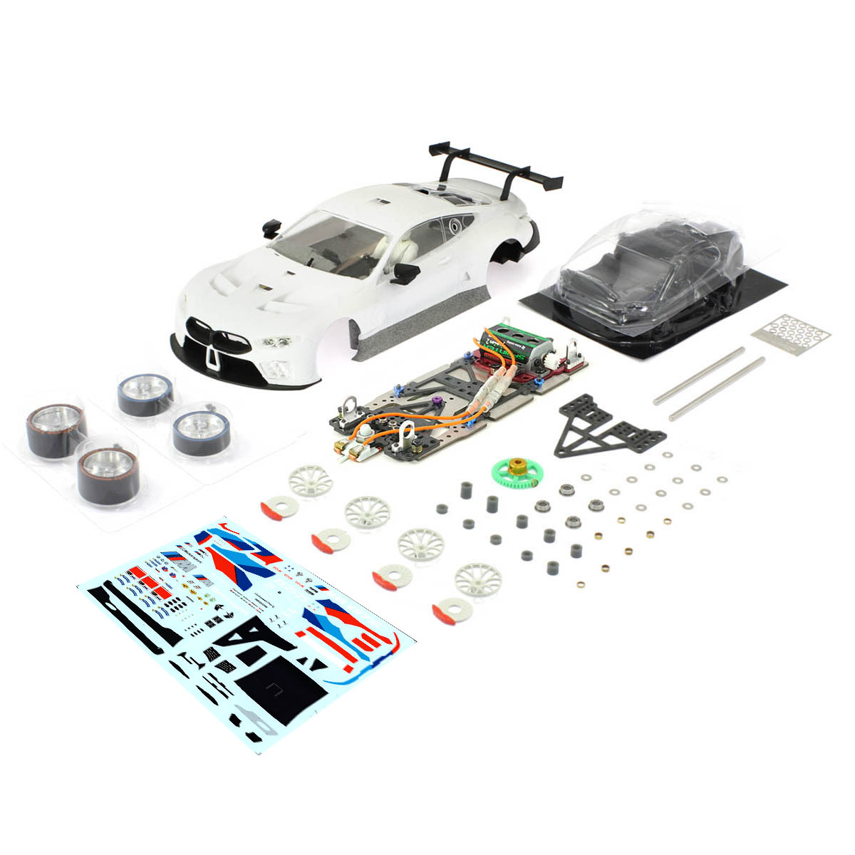 Scaleauto 1/24 BMW M8 GTLM No.25 Daytona 24h 2019 Winner RC3 Kit (SC ...