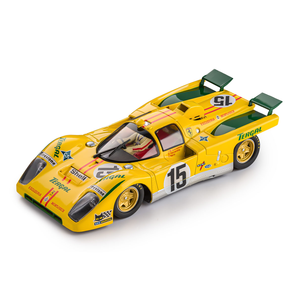 Slot.it Ferrari 512M No.15 Le Mans 1971 (SICA51c)