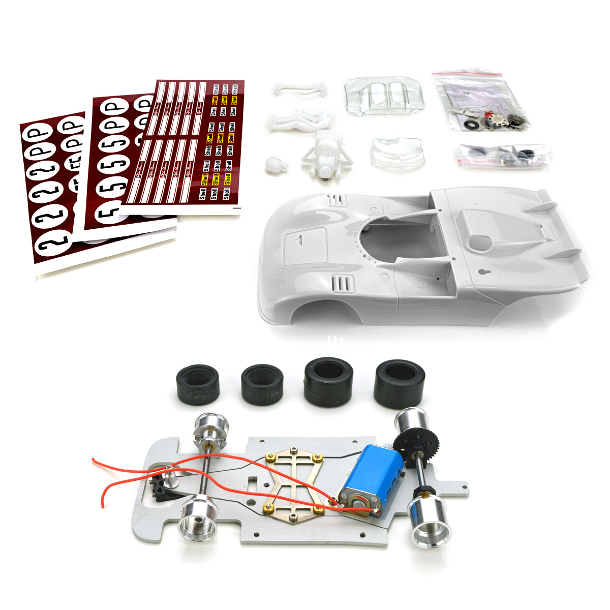 TTS 1/24 Alfa Romeo 33/3 White Kit (TTS-K057)