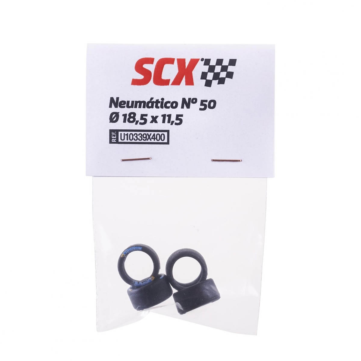 SCX Tyres Set No.50 18.5 x 11.5mm (U10339)