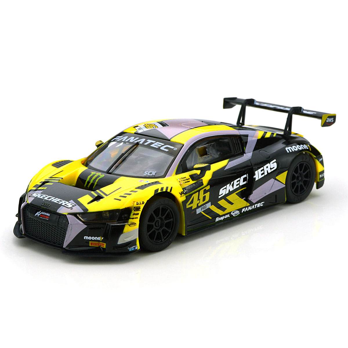 SCX Audi R8 LMS No.46 Valentino Rossi (U10456)